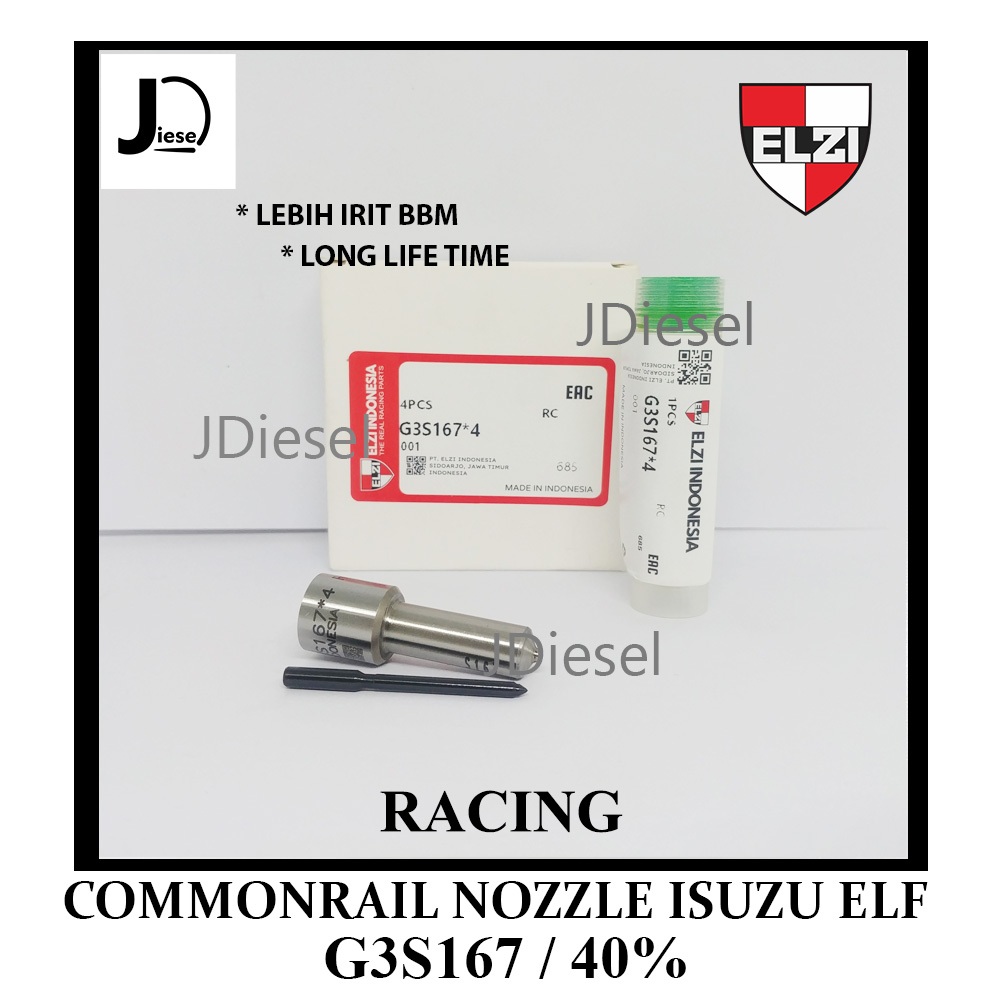 Jual Elzi Racing CommonRail Nozzle Injector Isuzu ELF NMR 81 EURO 4 ...