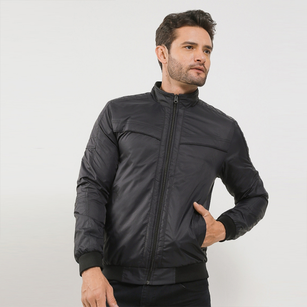 Jual Jaket Casual Pria Cressida The Next Level KB096H - Hitam | Shopee ...