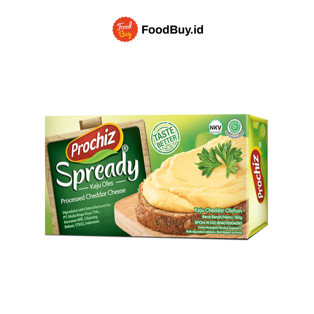 Jual Prochiz Spready Keju Oles 160gr | Shopee Indonesia
