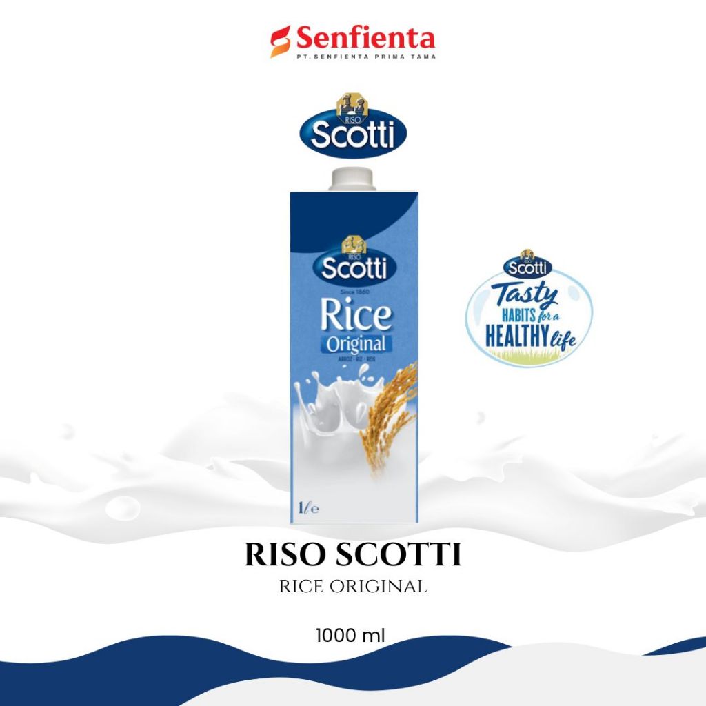 Jual Riso Scotti Rice Milk Original 1000 ml | Shopee Indonesia