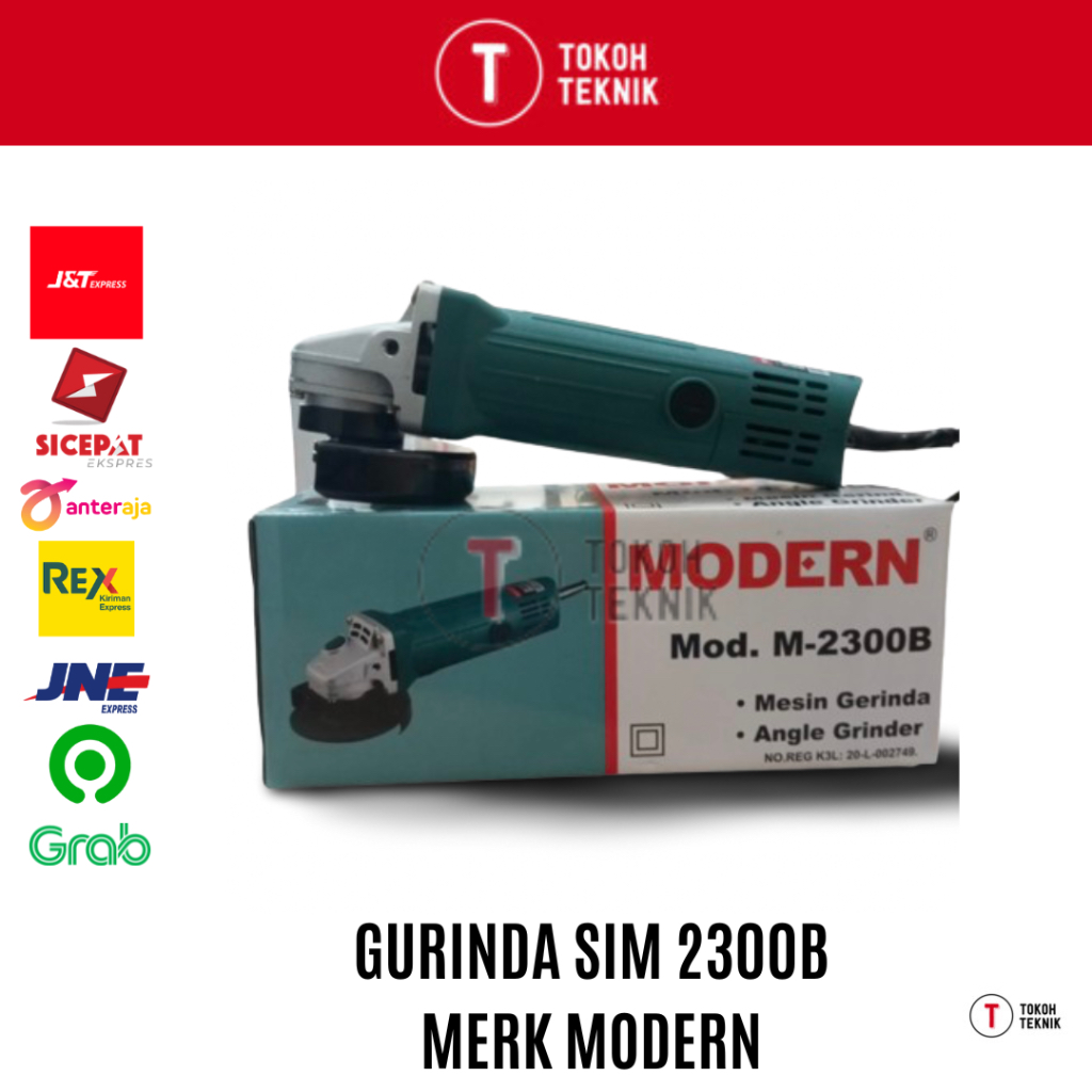 Jual Modern M-2300B / M 2300 B / M2300B Mesin Gerinda Gurinda Tangan ...