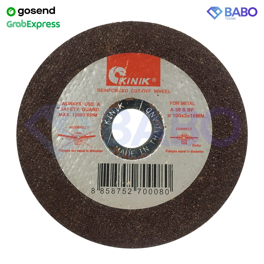 Jual Batu Gerinda Potong Kinik 4"x 2 - Batu Gurinda Cutting | Shopee ...