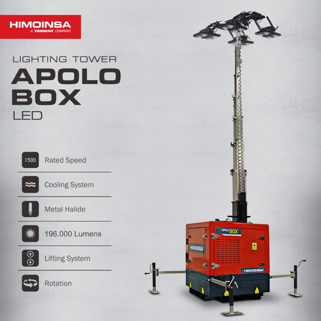 Jual Lighting Tower Yanmar Apolo Box - LED | Shopee Indonesia