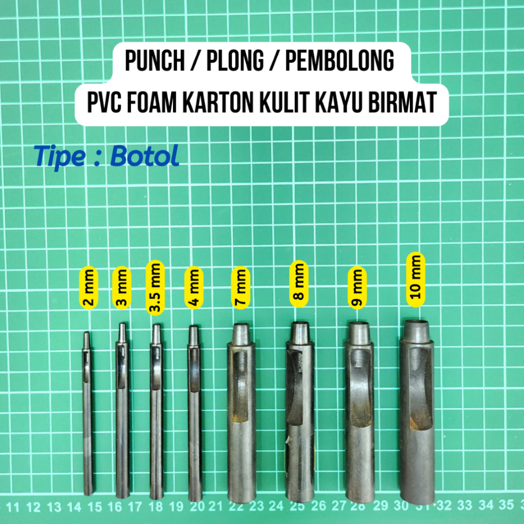 Jual PAKU PLONG / PUNCH PELUBANG PEMBOLONG SABUK KERAJINAN KULIT PLONG KULI | Shopee Indonesia