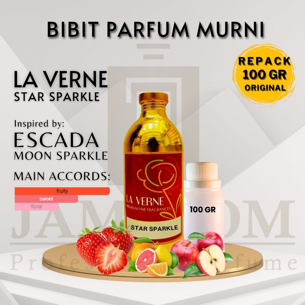 Jual BIBIT PARFUM MURNI LA VERNE STAR SPARKLE inspired ESCADA MOON ...