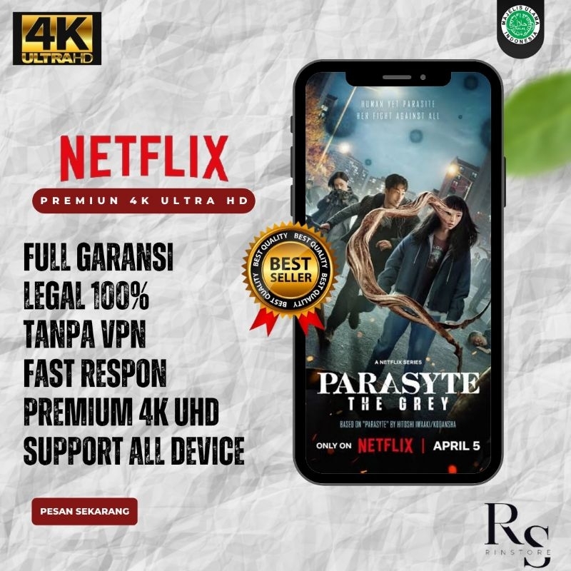 Jual NETFLIX PREMIUM ACCOUNT FULL GARANSI 100% TANPA VPN 4K UHD | Shopee Indonesia