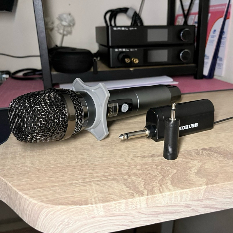 Jual Mic Shorus Wireless Single Microphone | Shopee Indonesia