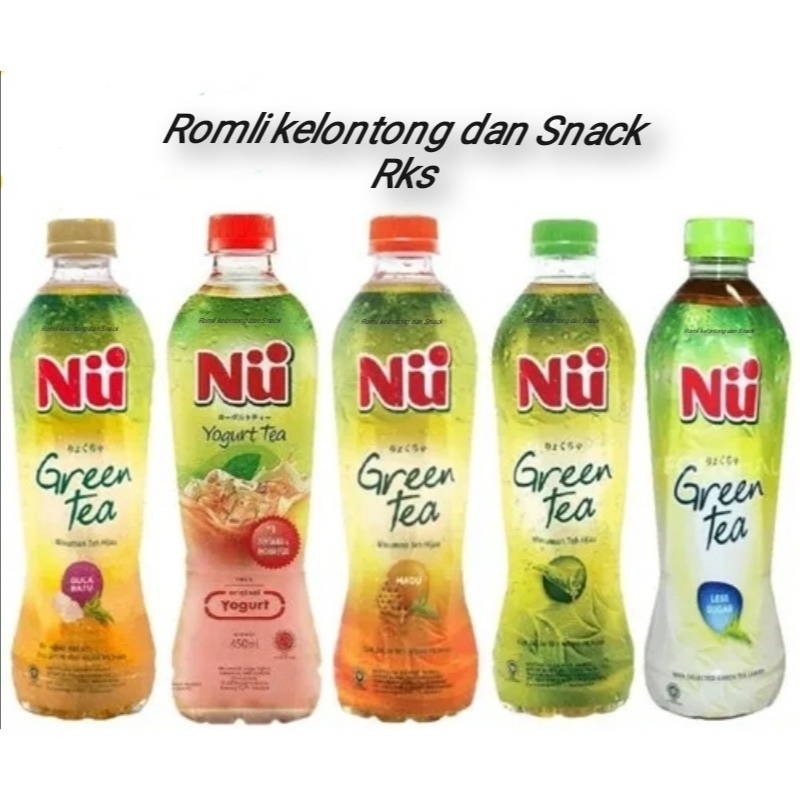 Jual Nu Green Tea 450ml All Varian Semua Rasa 1Pcs | Shopee Indonesia