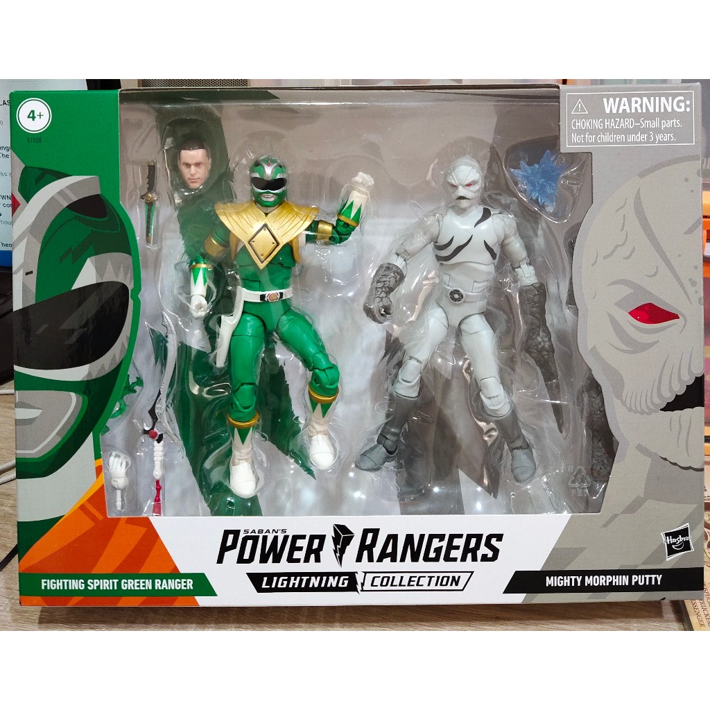 Jual Power Rangers Lightning collection - Green Ranger & Putty | Shopee ...