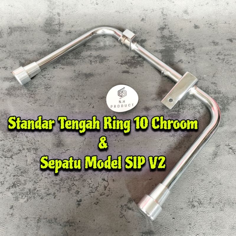 Jual Standar Tengah Vespa Chrome Ring 10 Set Sepatu Vespa PX Exclusive ...