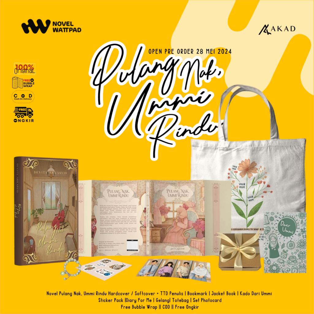 Jual Novel Pulang Nak Ummi Rindu + Devita Arrasyid Penerbit Akad ...