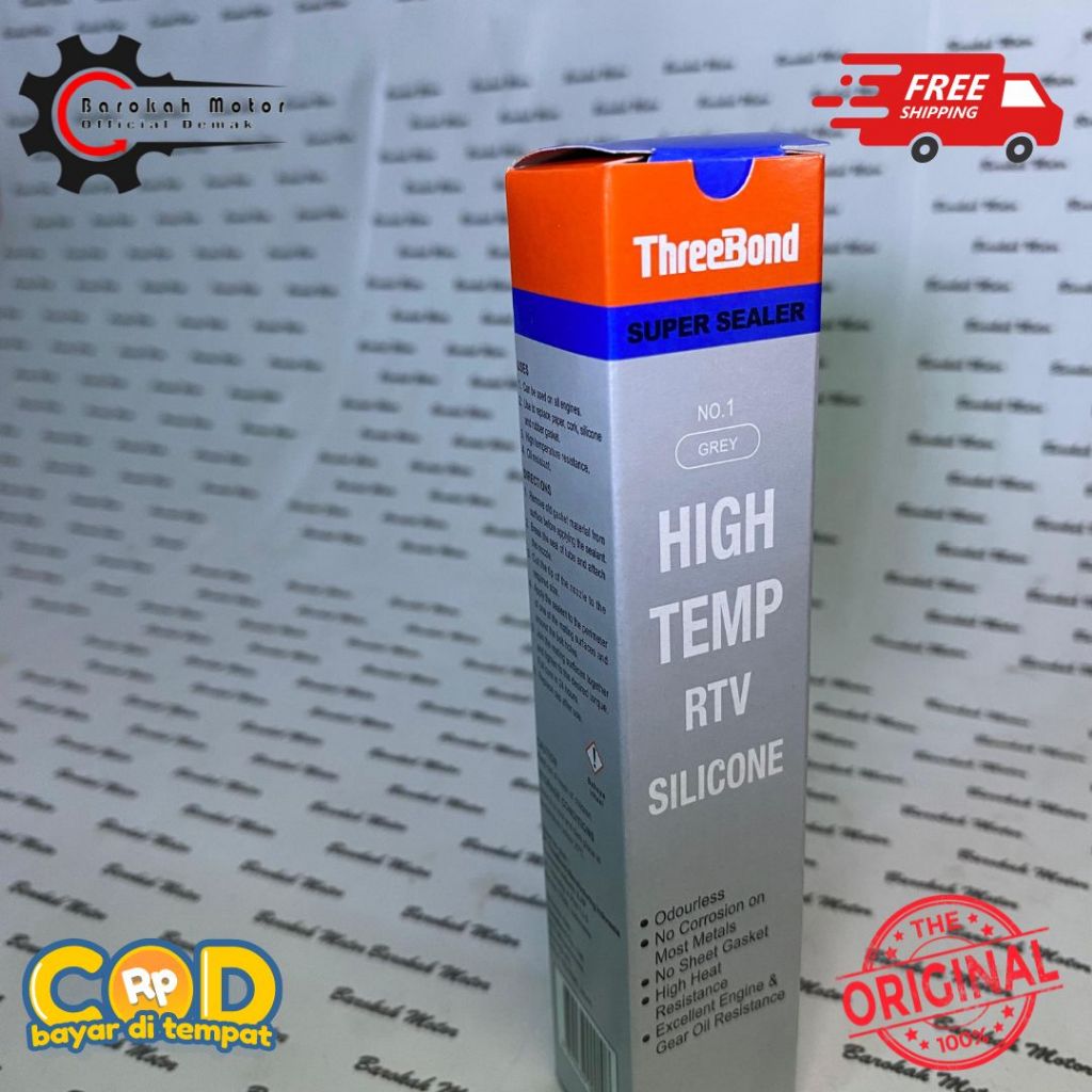 Jual LEM PACKING GASKET LIQUID TREBON SUPER TRHEEBOND HIGH TEMP SUPER ...