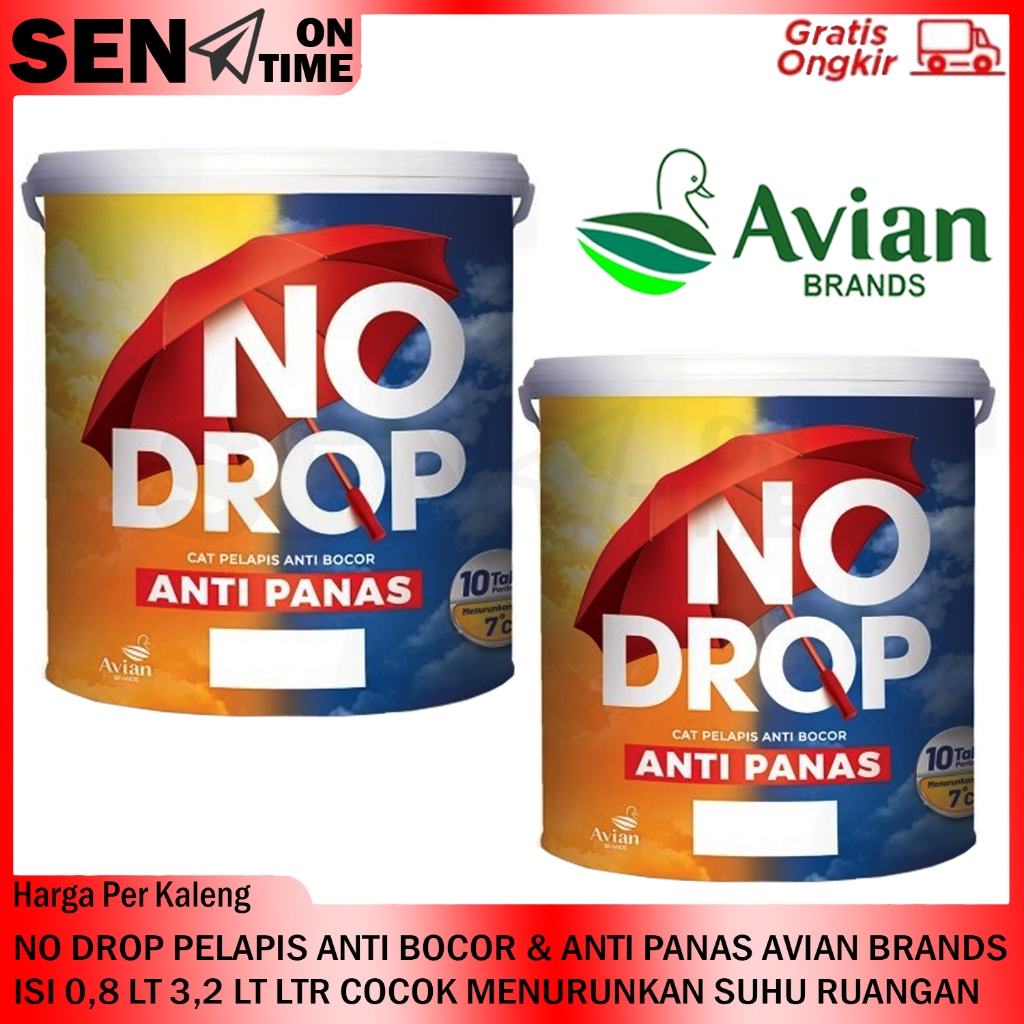Jual NO DROP PELAPIS ANTI BOCOR ANTI PANAS AVIAN BRANDS ISI 0,8 LT 3,2 ...
