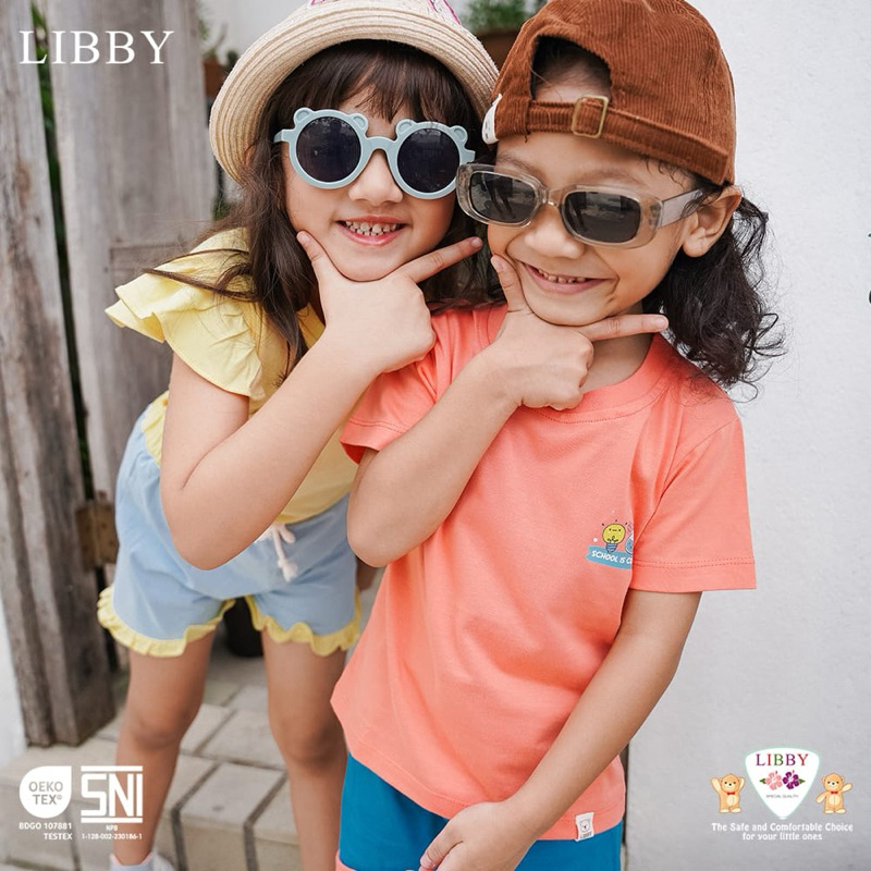 Jual LIBBY Earth Setelan Anak Niji Set Oblong Pendek-Celana Pendek ...