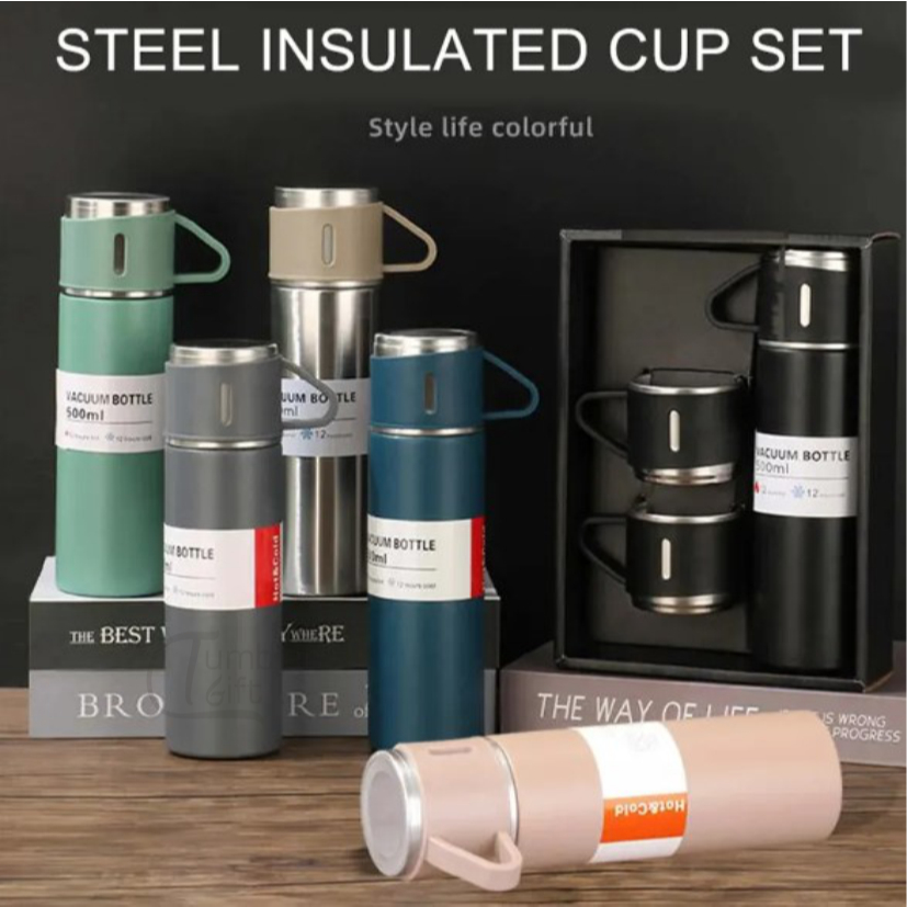 Jual TERMOS SULTAN FLASK SET CANGKIR PAPERBAG 500ML KADO HAMPERS / KADO ...