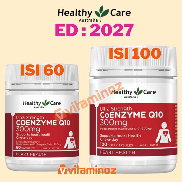 Jual Healthy Care Coenzyme Q10 Coq10 300mg 300 mg | Shopee Indonesia
