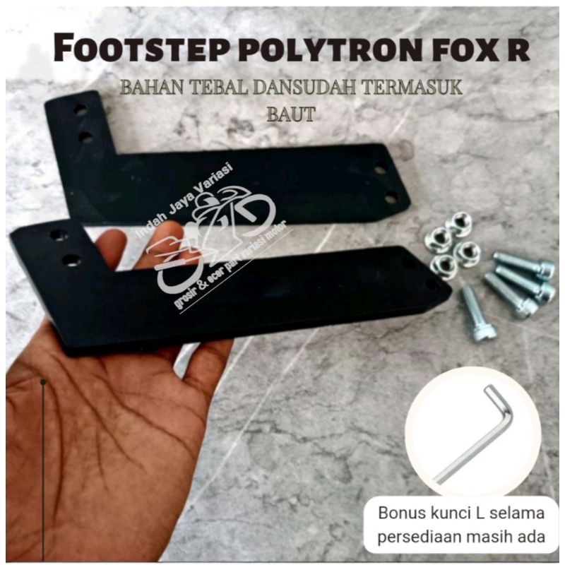 Jual Footstep Polytron Fox R Extender Footstep Belakang Polytron Fox R Fox S Motor Listrik ...