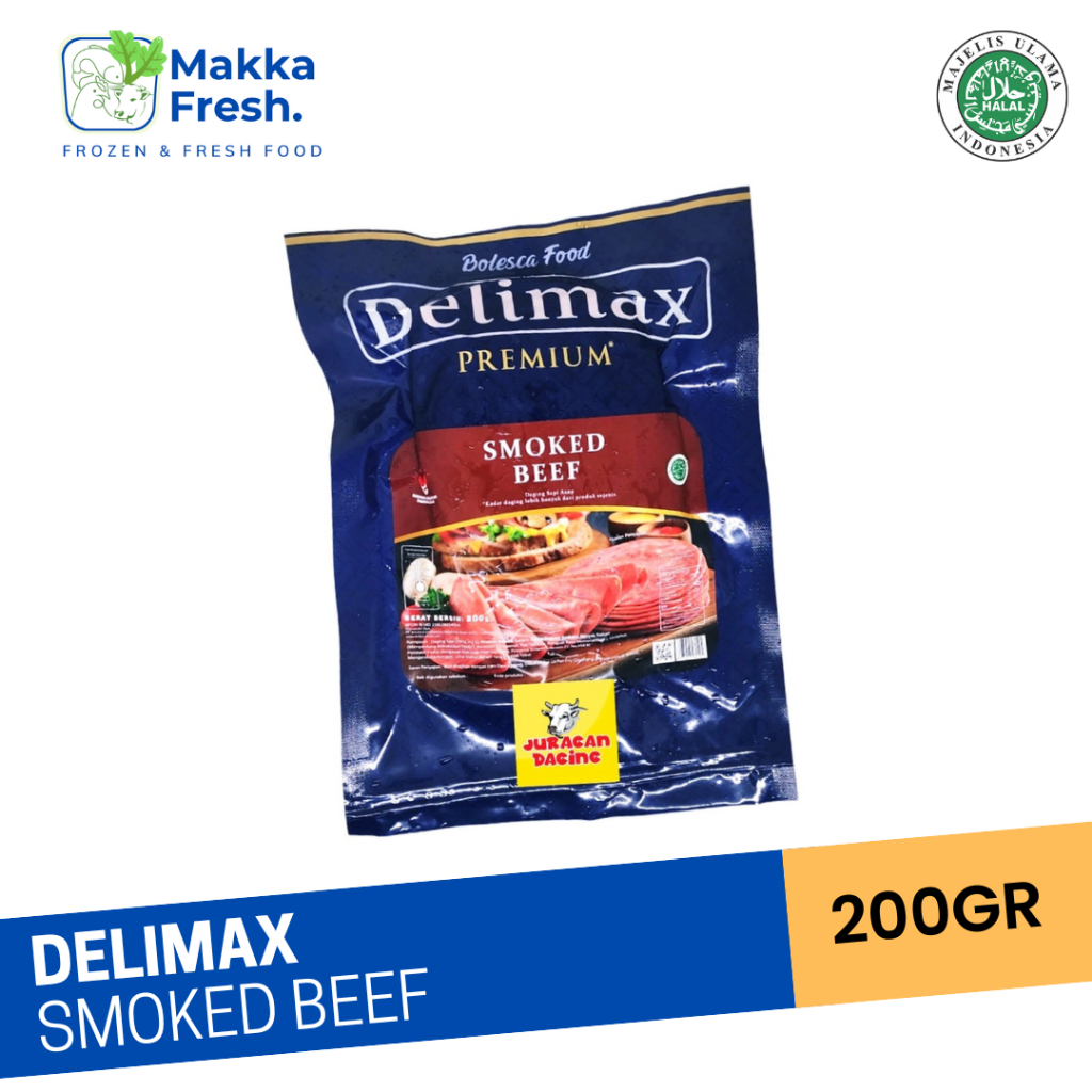 Jual delimax smoked beef 200 gram | Shopee Indonesia