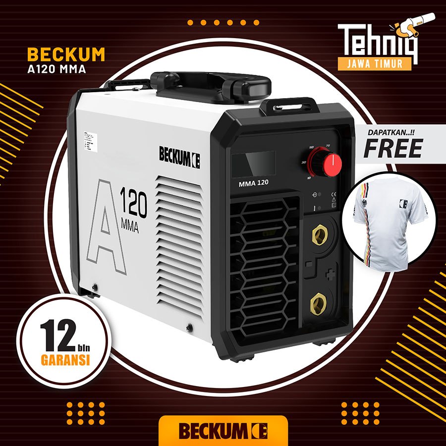 Jual MESIN LAS LISTRIK BECKUM MMA A 120 / TRAFO LAS | Shopee Indonesia