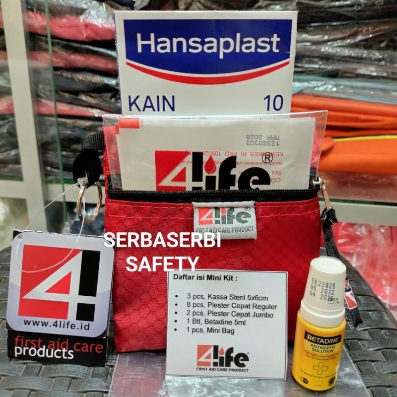Jual 4LIFE FIRST AID KIT / MINI KIT 4LIFE TAS GANTUNG ISI P3K DOMPET ...