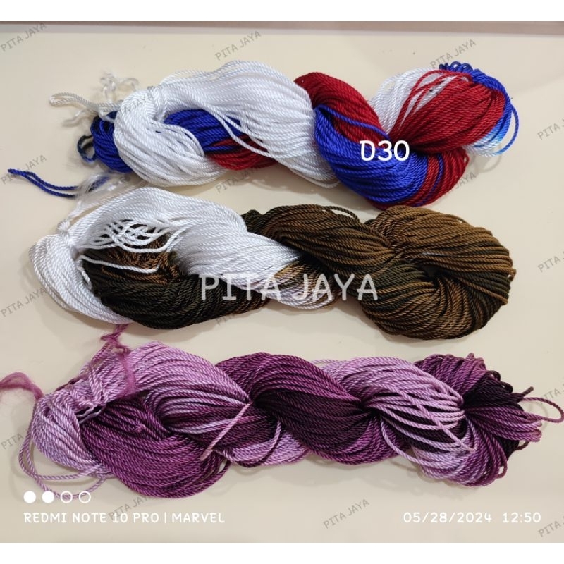 Jual BENANG NILON SEMBUR WARNA PASTEL , OMBRE, GRADASI | Shopee Indonesia