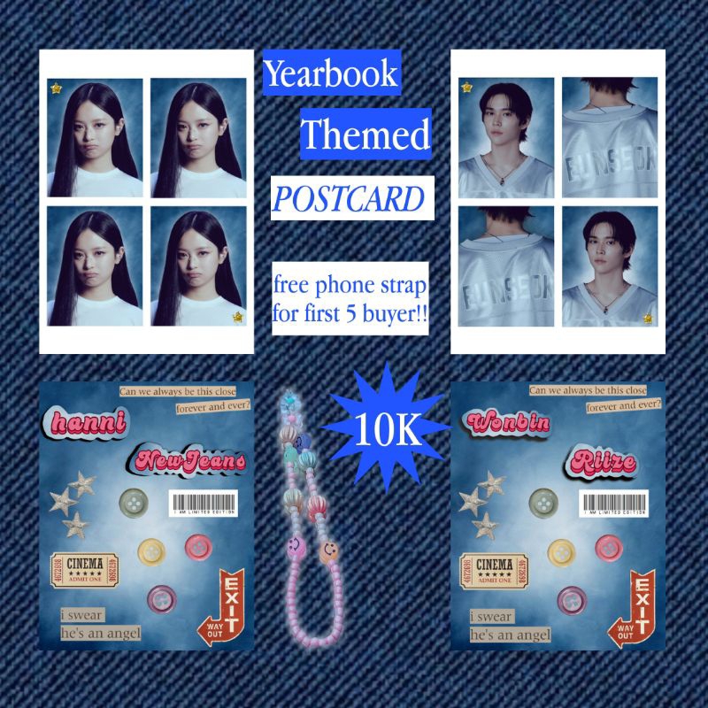 Jual ID PHOTO STICKER SET KPOP FANMADE [RIIZE NEWJEANZ] | Shopee Indonesia