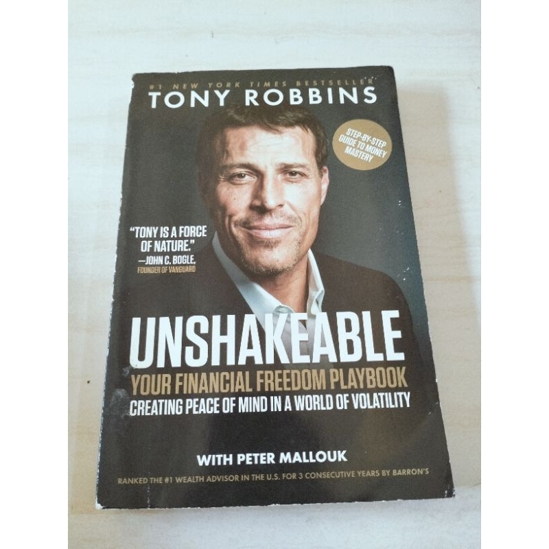 Jual BUKU UNSHAKEABLE - TONY ROBBINS | Shopee Indonesia