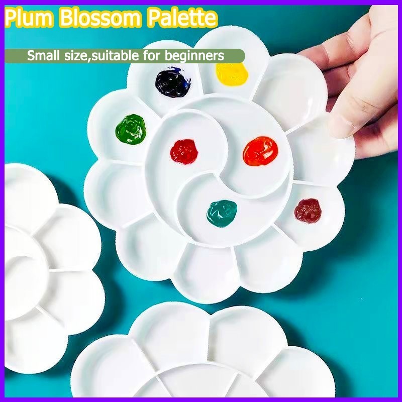 Jual Palet cat Cat Air Baki minyak akrilik Campuran Warna Perlengkapan ...