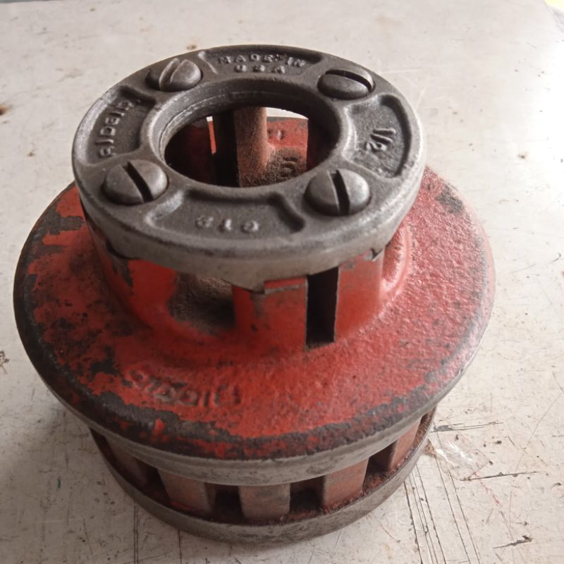 Jual die head manual threader Ridgid 1/2" ( tanpa mata) | Shopee Indonesia