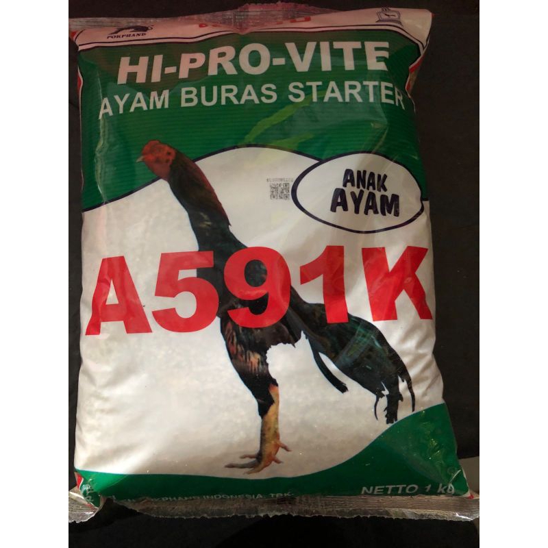 Jual PAKAN AYAM A591K HI PRO VITE PAKAN AYAM 591 VOR AYAM 591 | Shopee ...