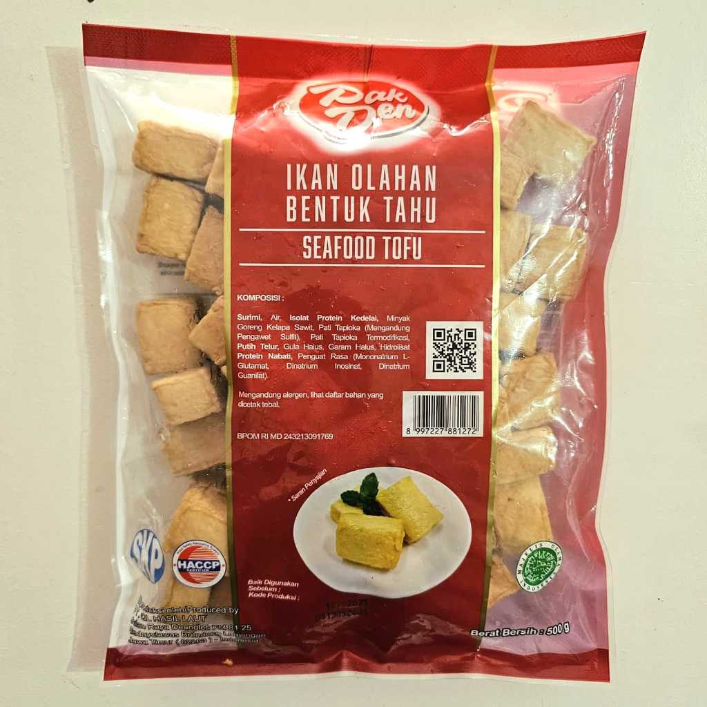 Jual PAKDEN seafood tofu 500gr | Shopee Indonesia