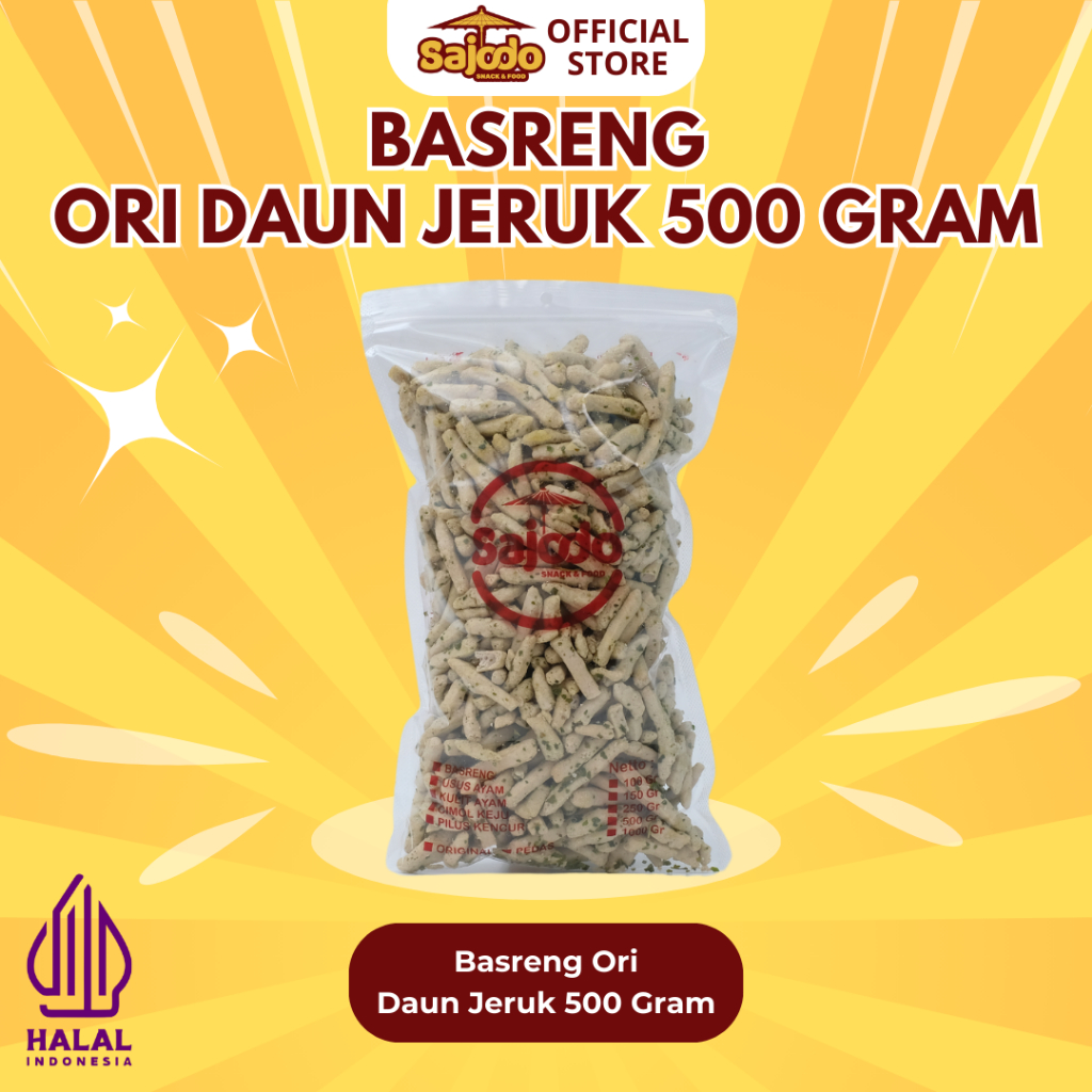 Jual SAJODO SNACK - BASRENG PEDAS DAUN JERUK VIRAL [ETALASE BARU ...