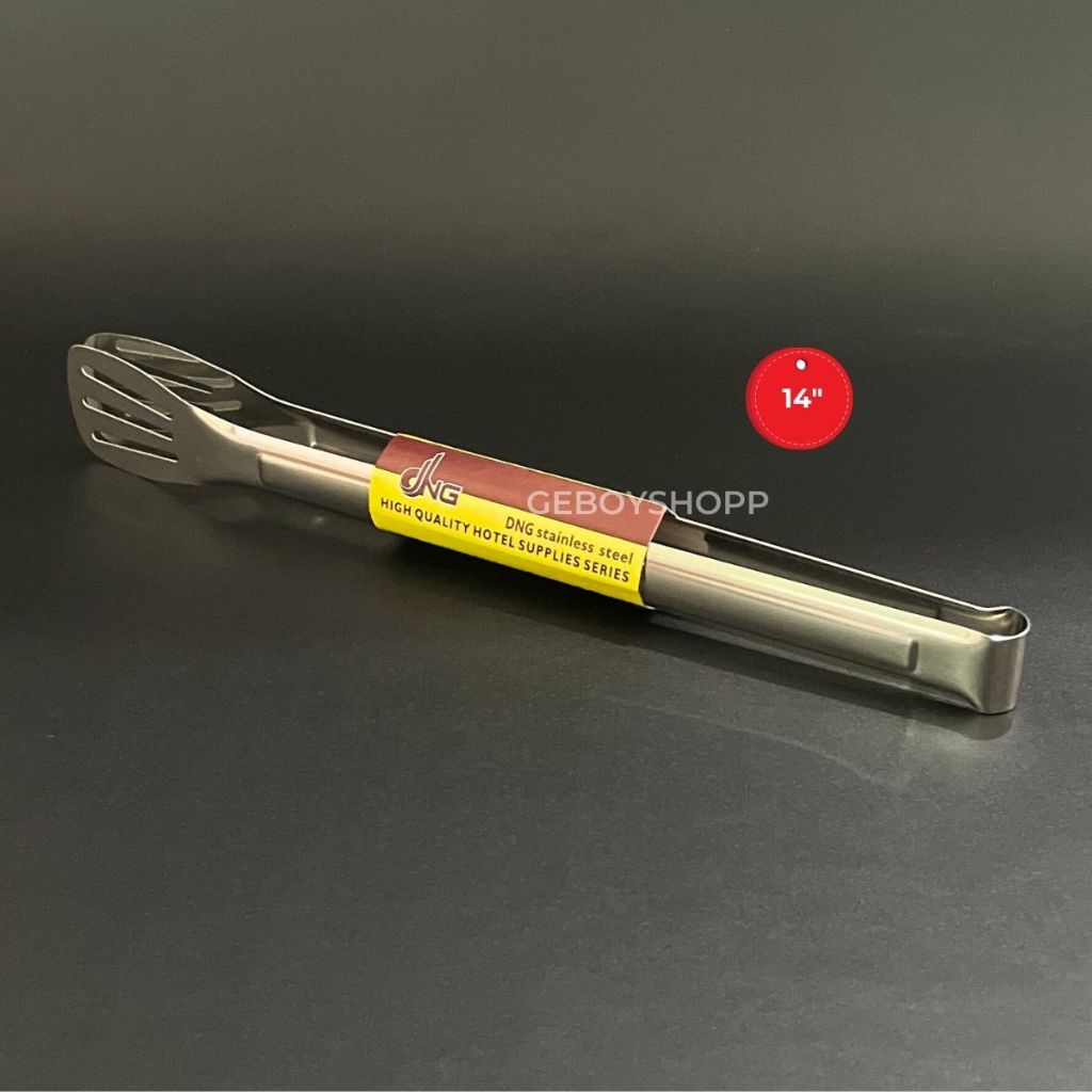 Jual Capitan Makanan Stainless Steel Segi 14" / Jepitan Makanan Segi 33 ...