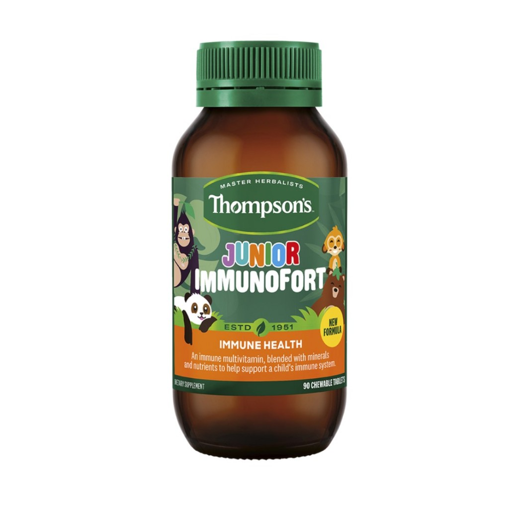 Jual Thompson's Junior Immunofort 90 Tablets | Shopee Indonesia