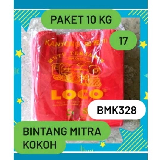 Jual Bmk328 Paket 10 kg , loco 17 merah tebal 500 gram | Shopee Indonesia