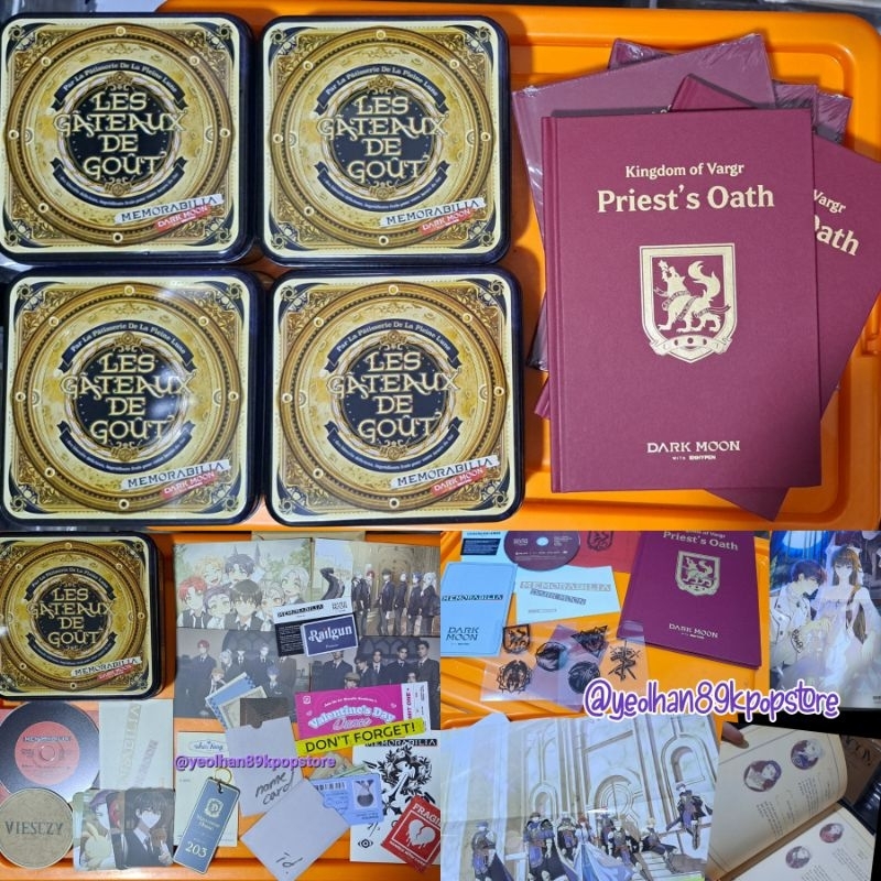 Jual [ READY STOCK OFFICIAL ALBUM UNSEALED ] ENHYPEN MEMORABILIA Dark ...