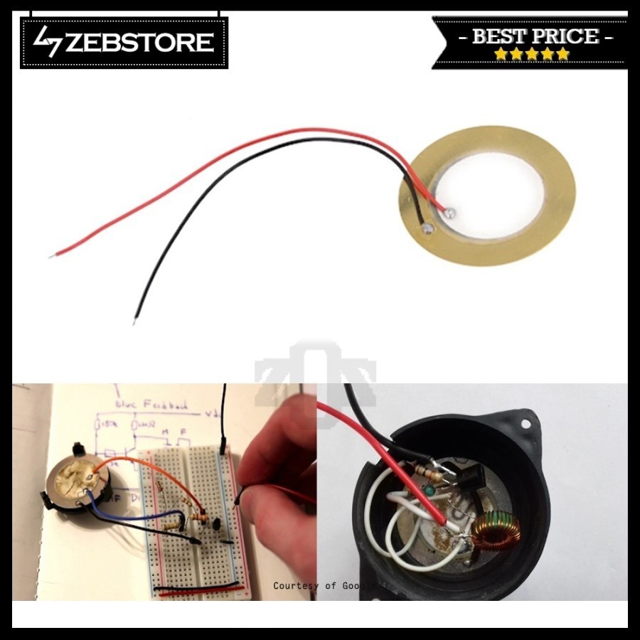 Jual Material Elements Piezo Sensor Electric Elektrik Trigger Wire Tweeter 27mm | Shopee Indonesia