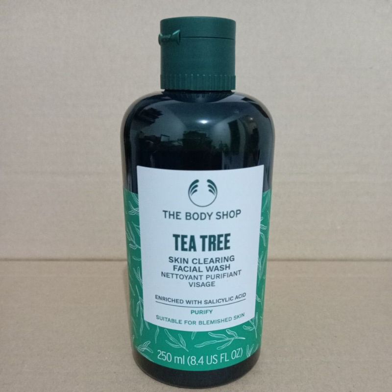 Jual Tea tree skin clearing facial wash the body shop (exp 2028 ...