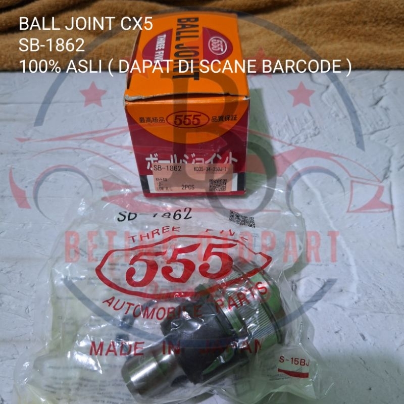 Jual BALL JOINT LOWER ARM MAZDA CX5 CX-5 555 JAPAN 100% ORIGINAL HARGA SATUAN 1PC | Shopee Indonesia