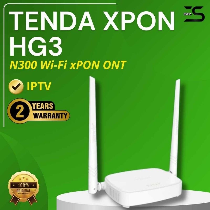 Jual Tenda Xpon HG3 N300 Wi-Fi xPON ONT | Shopee Indonesia