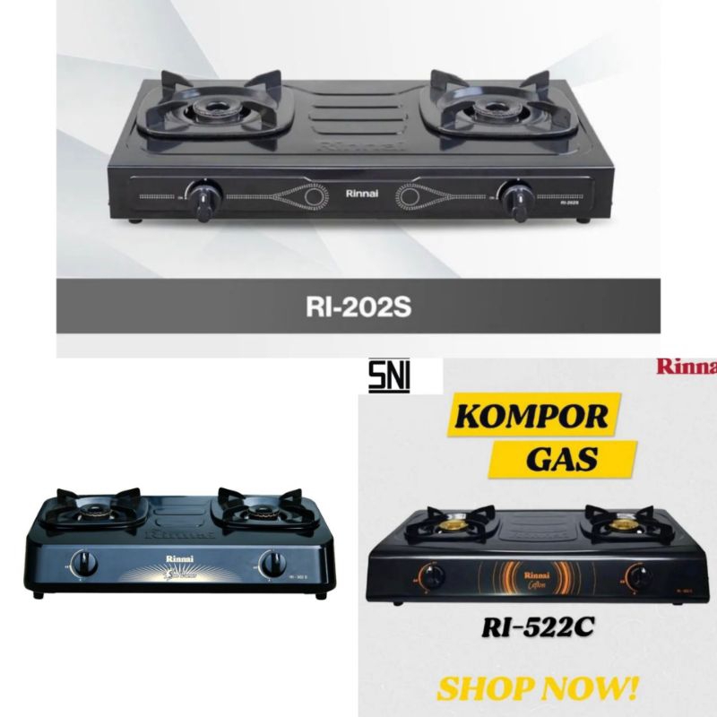 Jual KOMPOR RINNAI 2 TUNGKU | Shopee Indonesia