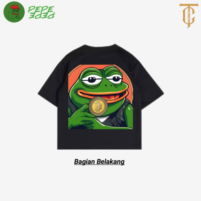 Jual KAOS PEPE CRYPTO|PEPE COIN|T-SHIRT PEPE|BAJU CRYPTO|BAJU PEPE|PEPE ...