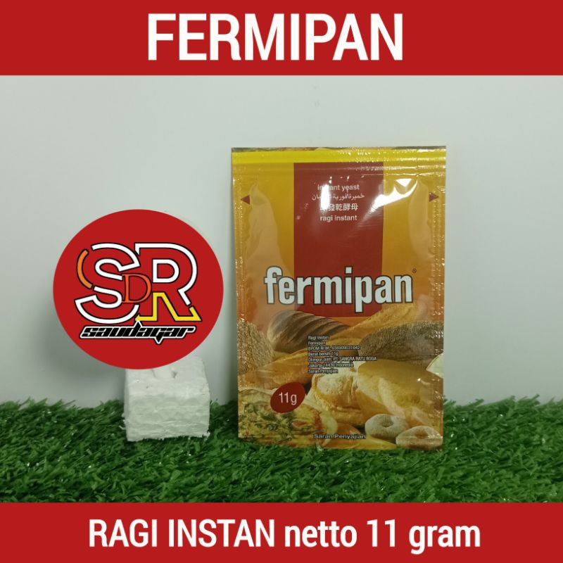 Jual Fermipan sachet 11 gram / ragi donat instan / instant yeast ...