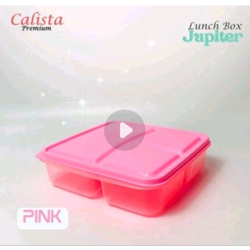 Jual CALISTA KOTAK MAKAN / LUNCH BOX JUPITER PERSEGI | Shopee Indonesia