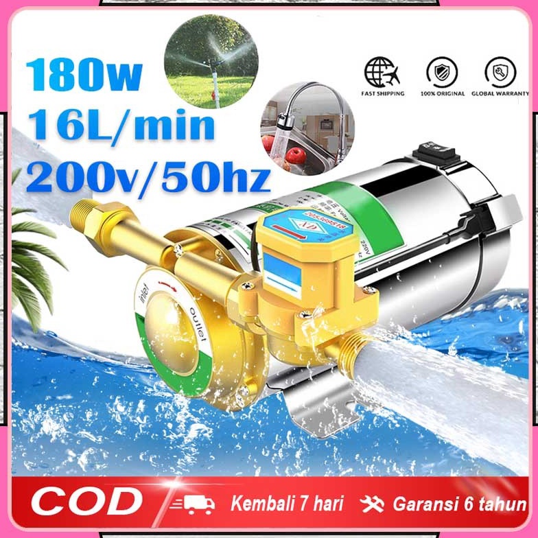 Jual KODE S6T Pompa Pendorong Tekanan Air Booster Pump 15Watt Mesin ...