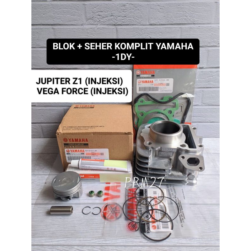 Jual blok + seher sett (1DY) Yamaha Jupiter Z1 injeksi/Vega force injeksi | Shopee Indonesia