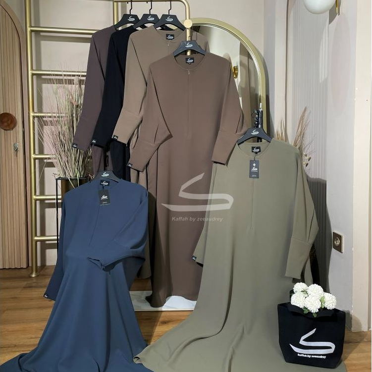 Jual AZKIYA ABAYA NEW KAFFAH BY ZEEAUDREY | Shopee Indonesia