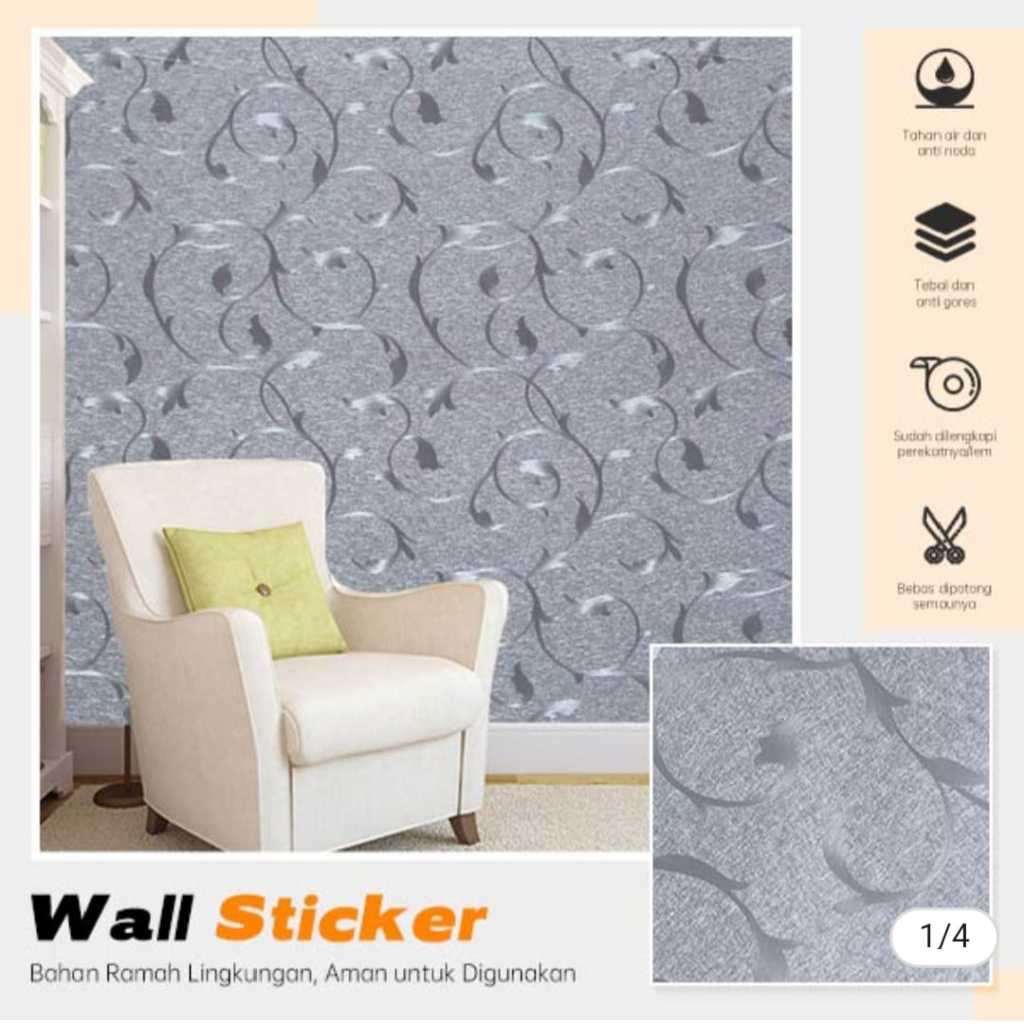 Jual Wallpaper sticker DF1020 dengan kualitas grade A+ Ukuran Lebar 45 ...