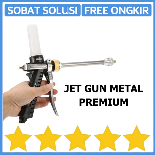 Jual SEMPROTAN AIR WATER JET GUN STICK SPRAYER + TABUNG SABUN QUICK ...