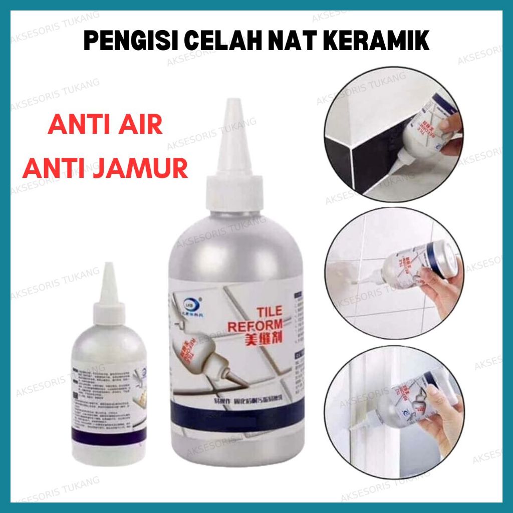 Jual TILE REFORM Pengisi Celah Nat Keramik Ubin Anti Air Anti Jamur ...